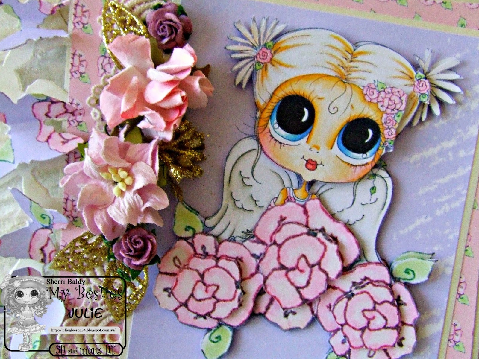 Something Beautiful By Julie: Cute Cards with My Besties Printable papers