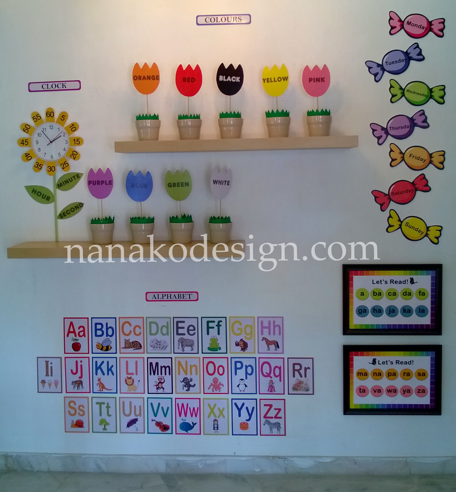 Kindergarten Classroom Wall Decoration