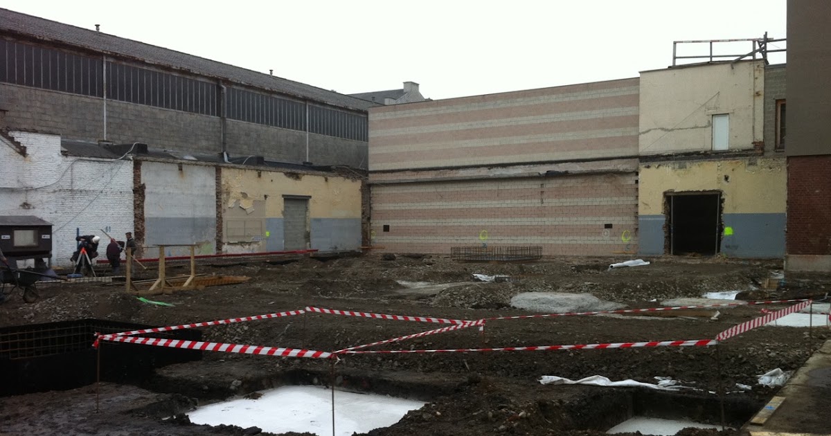 Le Campus Guillemins se construit (phase 2): Terrassements des faux ...
