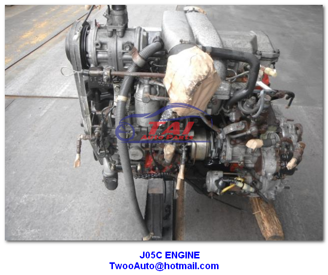 USED ENGINE FROM CHINA: HINO J05C ENGINE HINO J05E COMPLETE ENGINE