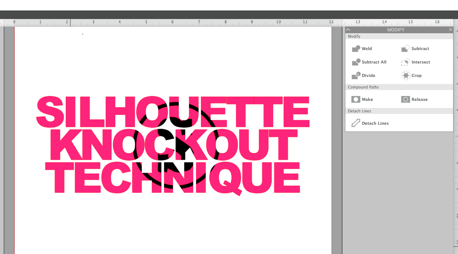 Silhouette Knockout Technique Tutorial: Updated for V4 - Silhouette School