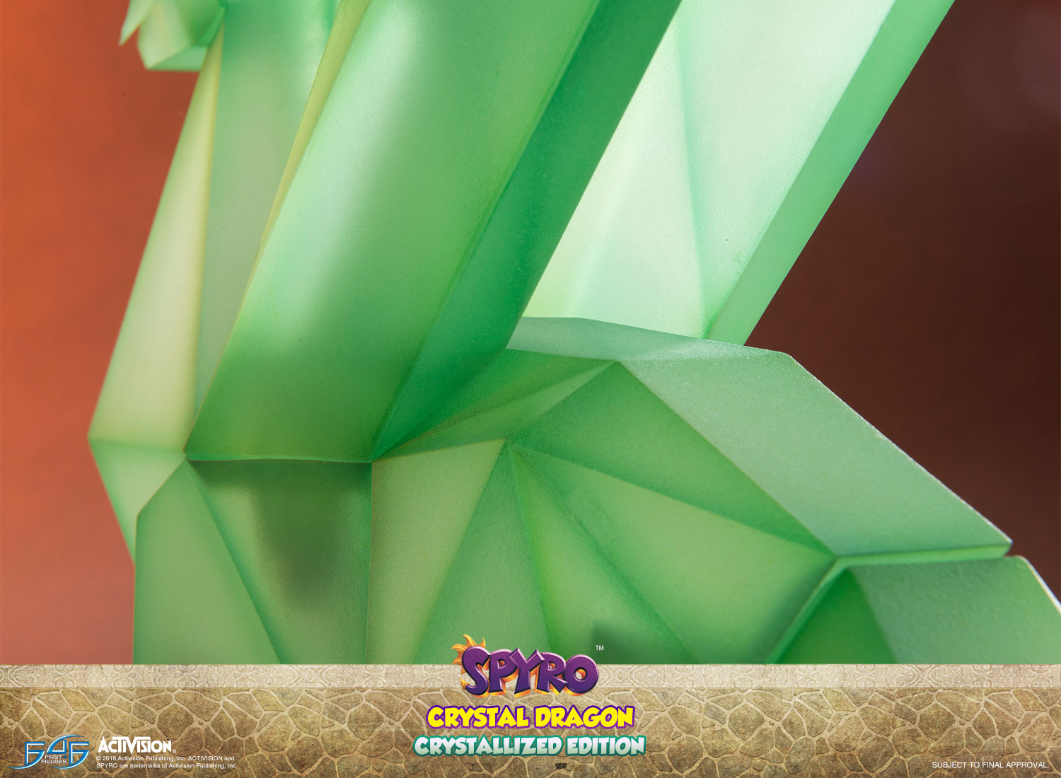 Spyro the Dragon - Crystal Dragon Statue (First 4 Figures)