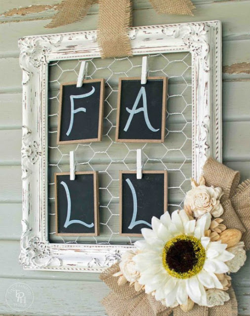 Our Home Away From Home: MY FIRST FALL CRAFT THIS YEAR