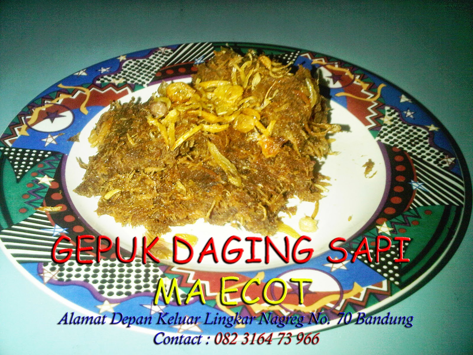 Cara Membuat Gepuk Daging Sapi Ala MA ECOT Nagreg