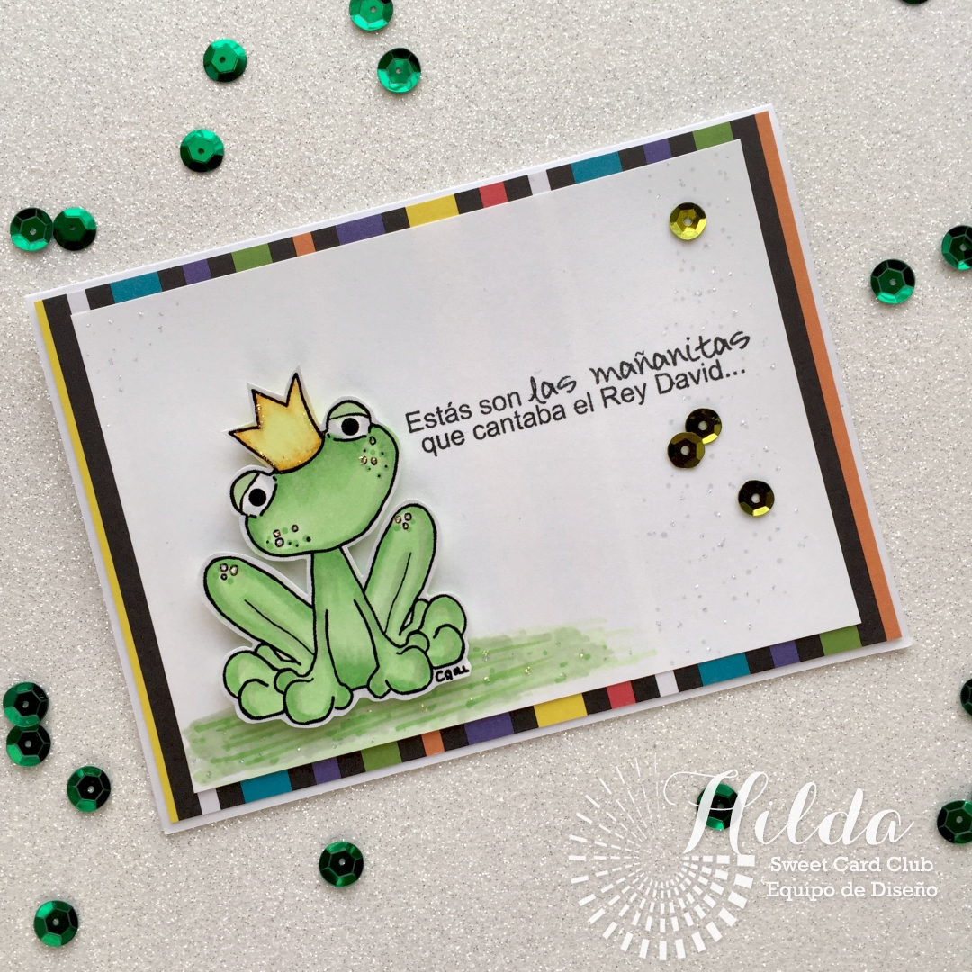 Hilda Designs: Reto de Abril en SCC: Tarjetas Coloridas