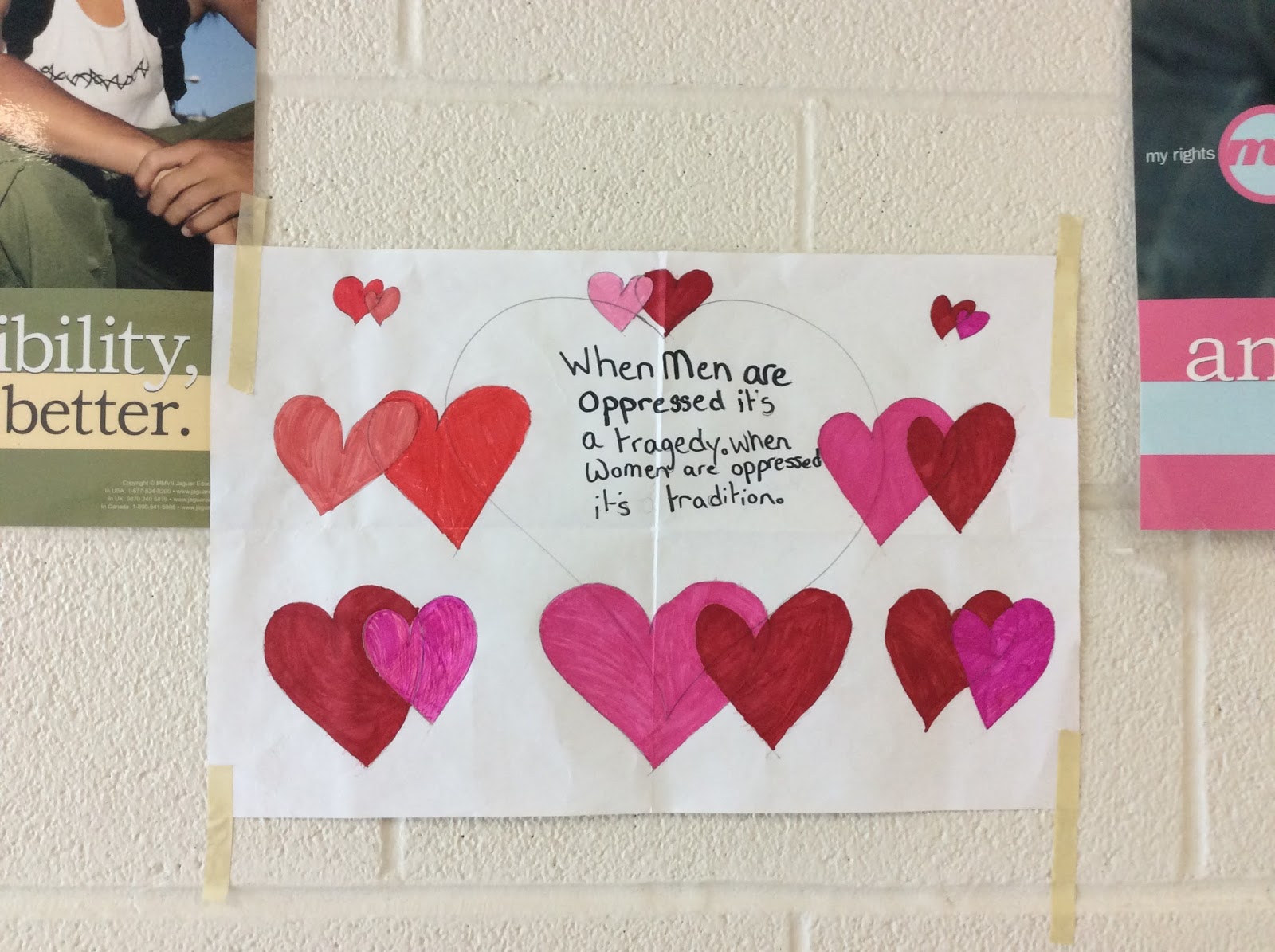 Grade 6/7 CMES: Anti Prejudice Posters