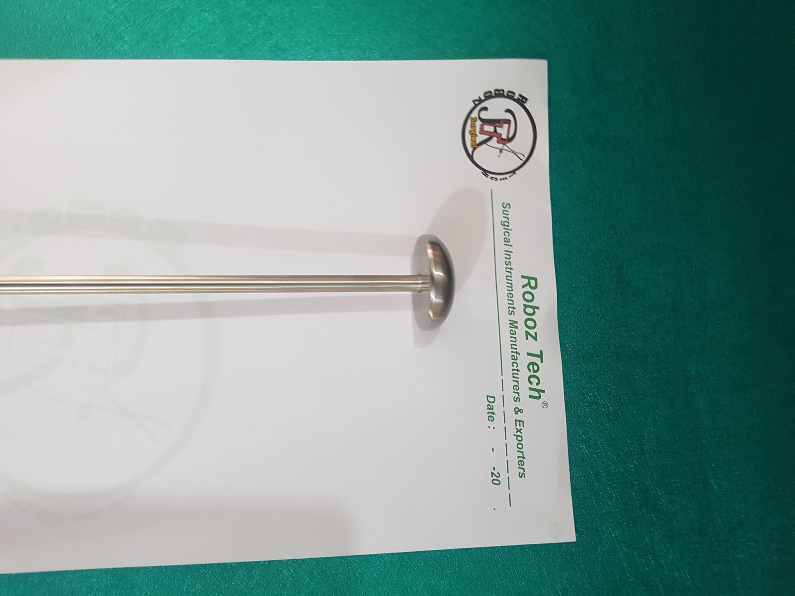 Straight Handle (for acetabular cement pressurisation) 0935-0-001
