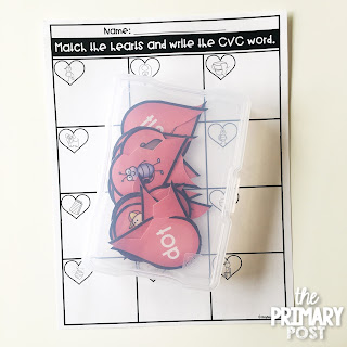 CVC Hearts FREEBIE - The Primary Post
