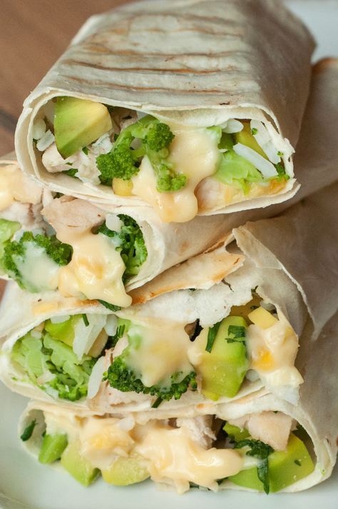 Healthy Chicken Burrito Wraps - The Country Cook Easy Recipes