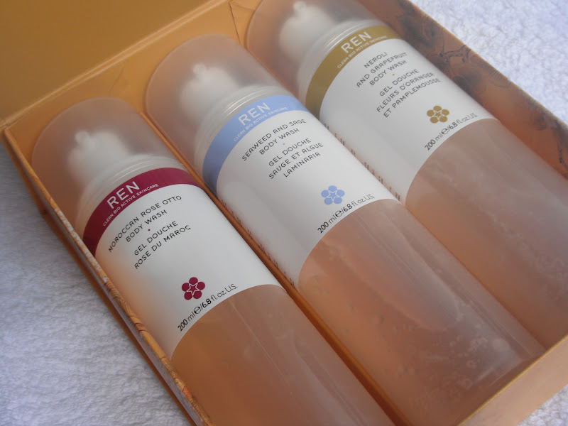 Been There, Done That, Got The Lipstick..: REN Shower Trio Gift Set.