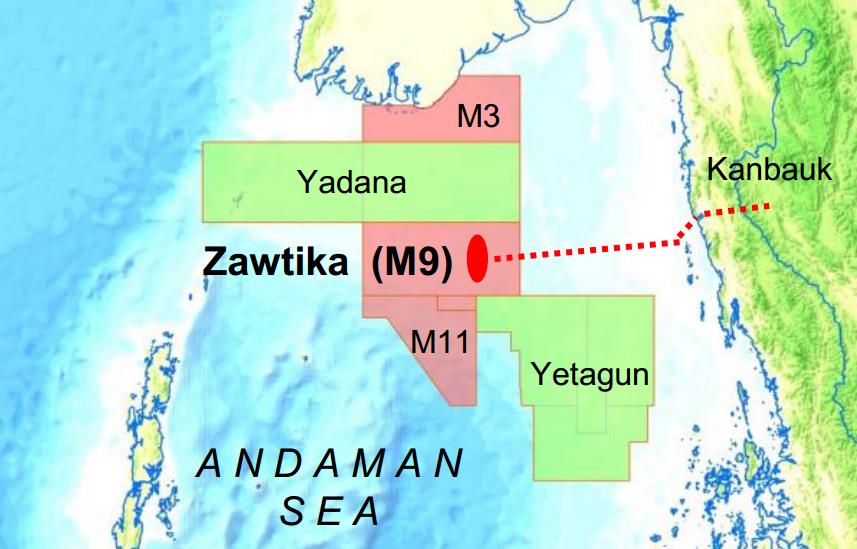 Aung Sinkha wells confirm gas potential offshore Myanmar - Thit Htoo ...