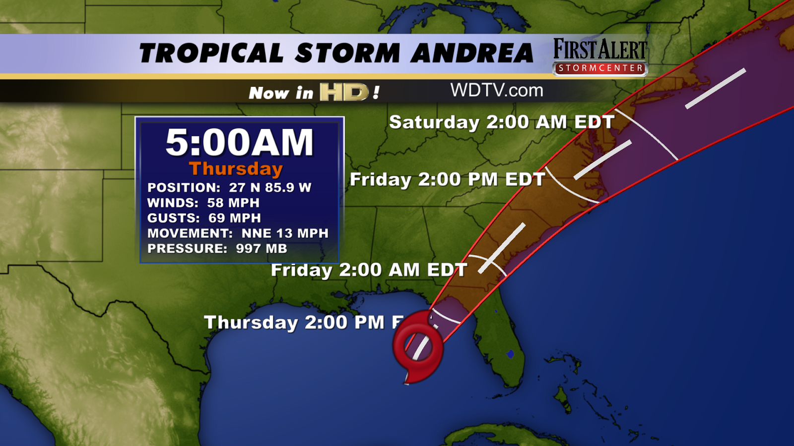 Beyond The Forecast: Tropical Storm Andrea: What To Expect Here