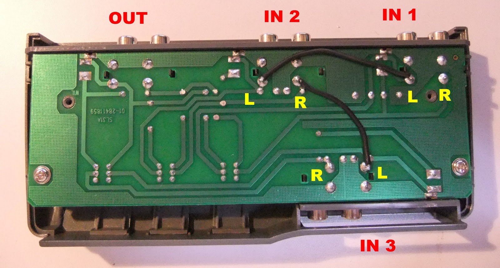 JG1VGX: SO2R用簡易Headphone Controller