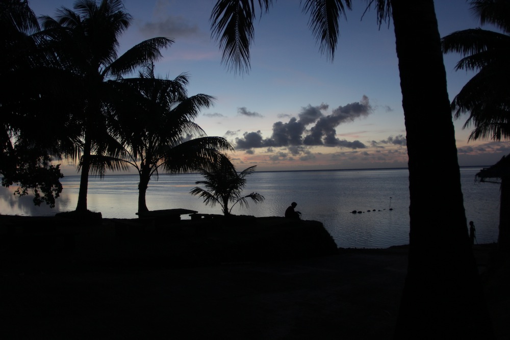 Getting Around Yap: Watch the Sunset