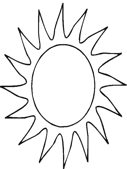 Interactive Magazine: sun in the summer coloring pages