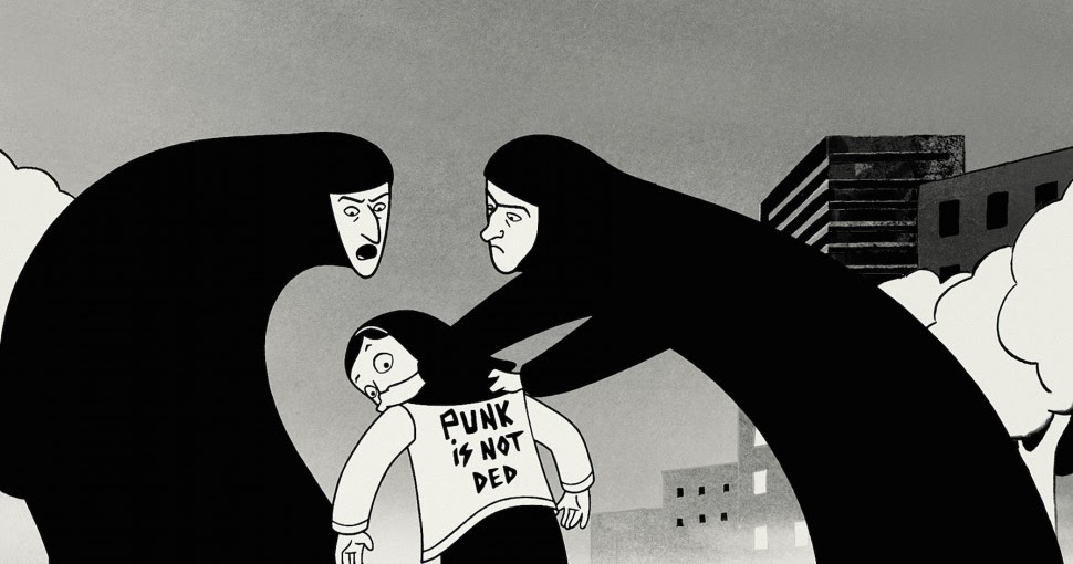 Persepolis by Marjane Satrapi