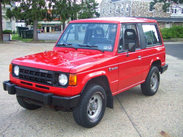 Ben's Car Blog: Car of the day- Dodge Raider (1987-1989)