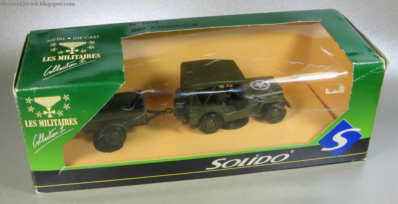 Military scale models: Jeep. Solido