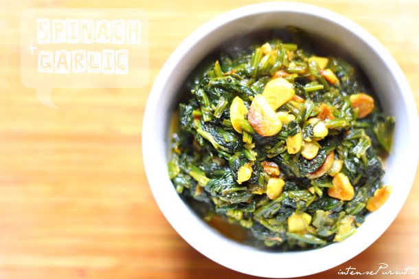 Food: simple supple spinach