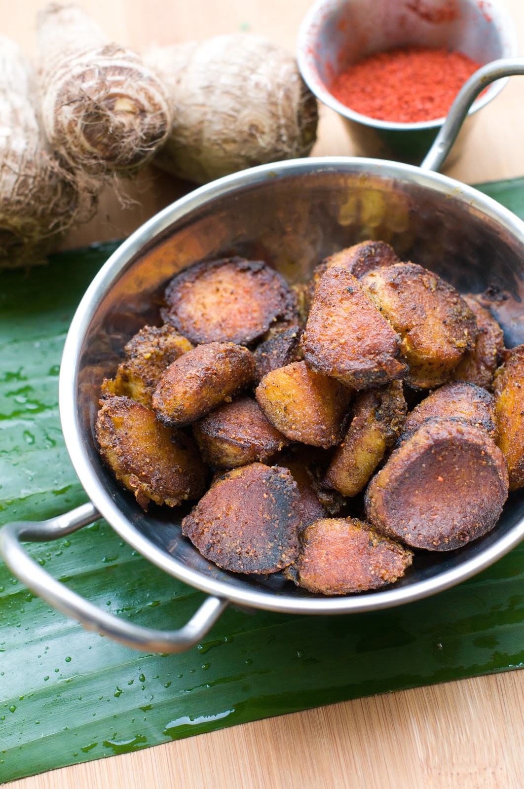 50 recipes in 2012: #21: Chama Fry ~ Taro Root Fry