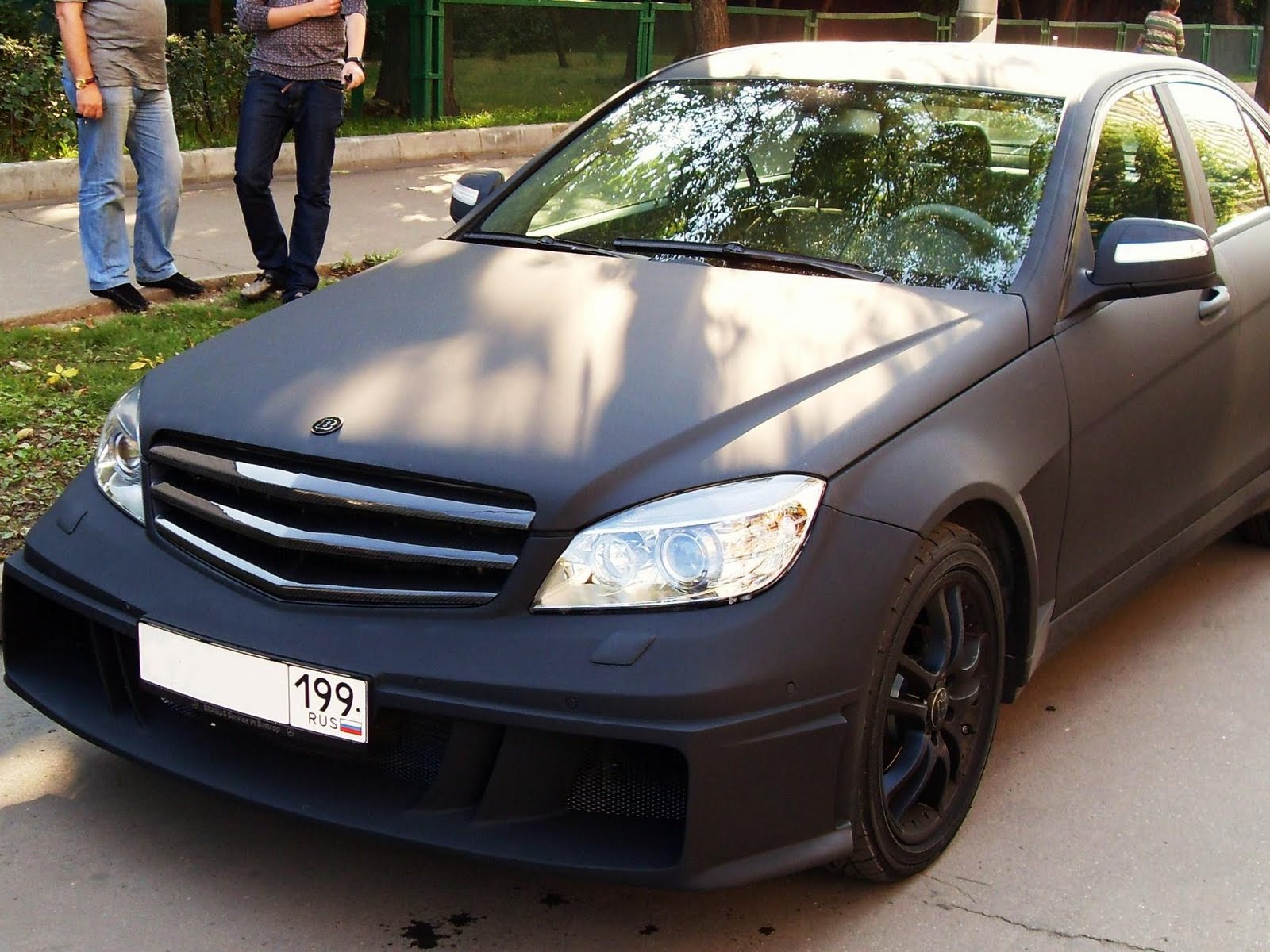 Mercedes-Benz C-Class W204 BRABUS matte | BENZTUNING