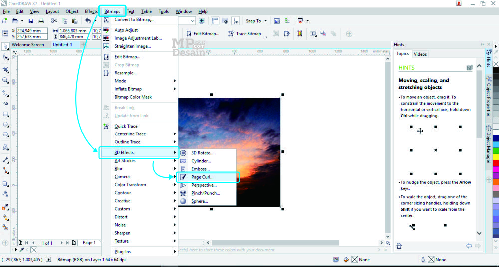 Tutorial Membuat Efek Lipatan Kertas Menggunakan CorelDRAW - Blog ...