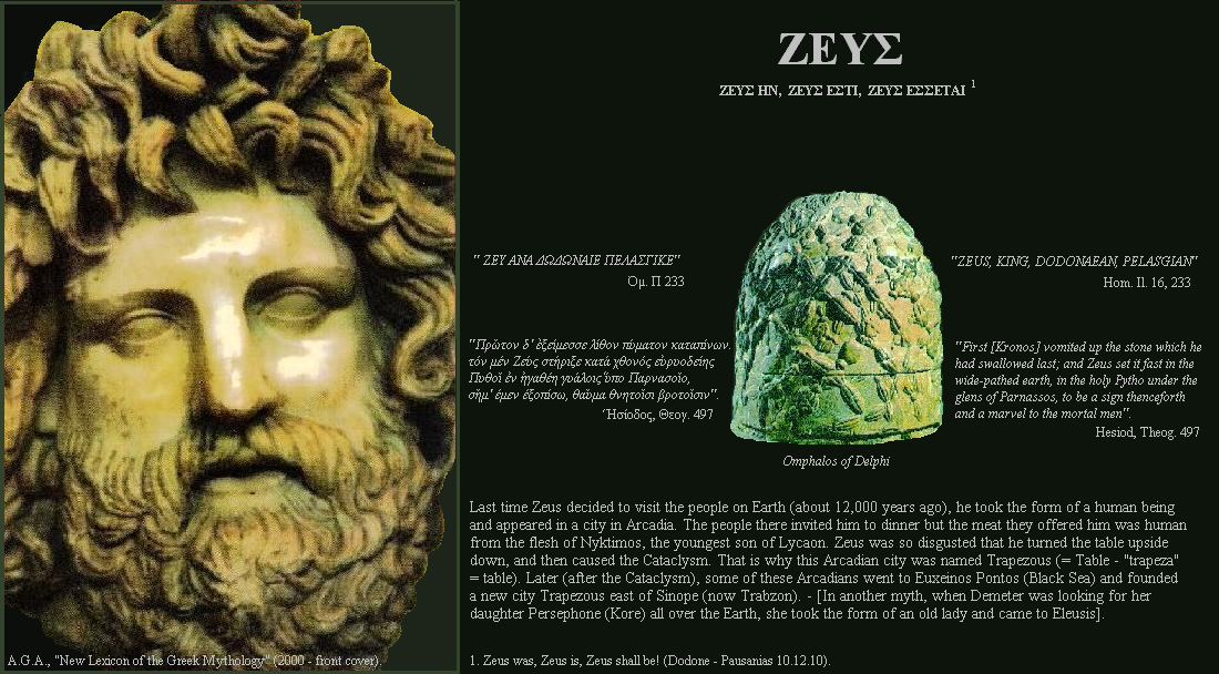 Metron Ariston: The Lycaean Zeus