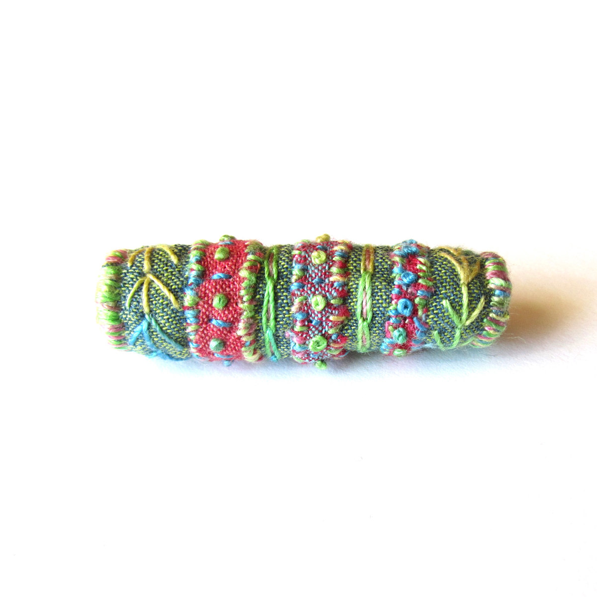 The Silly BooDilly: Fabric Beads 1, 2, 3, and 4