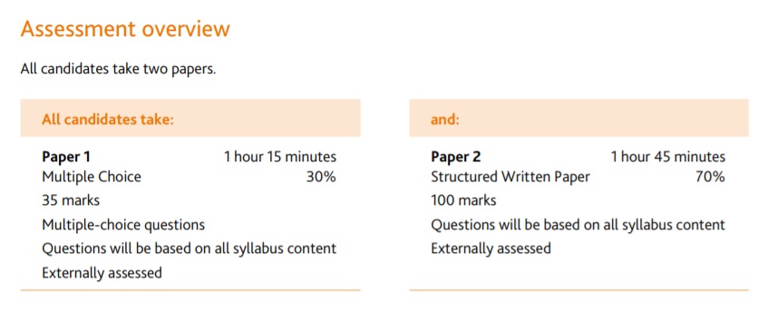 IGCSE Pakistan: IGCSE Accounting (0452) Syllabus Change - Year 2020 onward