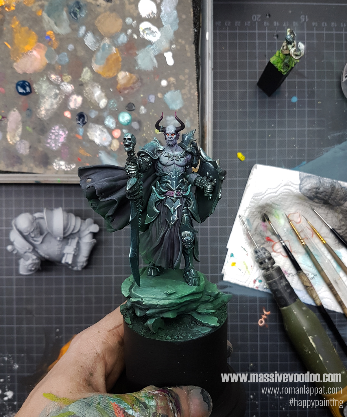 Step by Step: Dumah, Lord of Bones | planetFigure | Miniatures