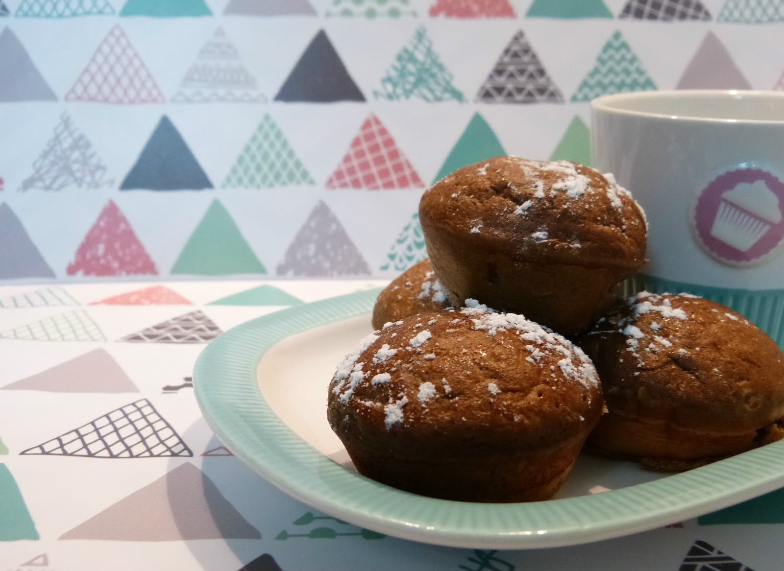 El Aroma de la Vida: Receta de mini magdalenas de chocolate sin grasa ...