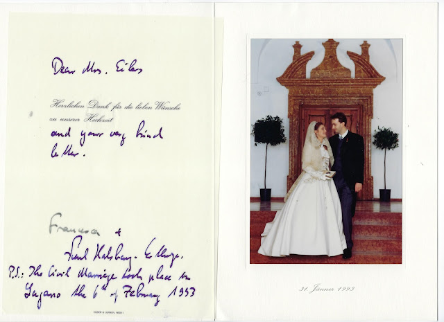 Royal Musings: The marriage of Archduke Karl of Austria and Baroness ...