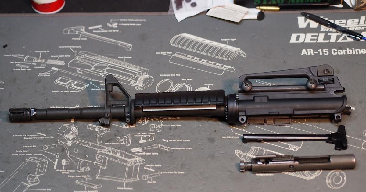 Mister Donut's Firearms Blog: Armalite 14.5" M4 upper