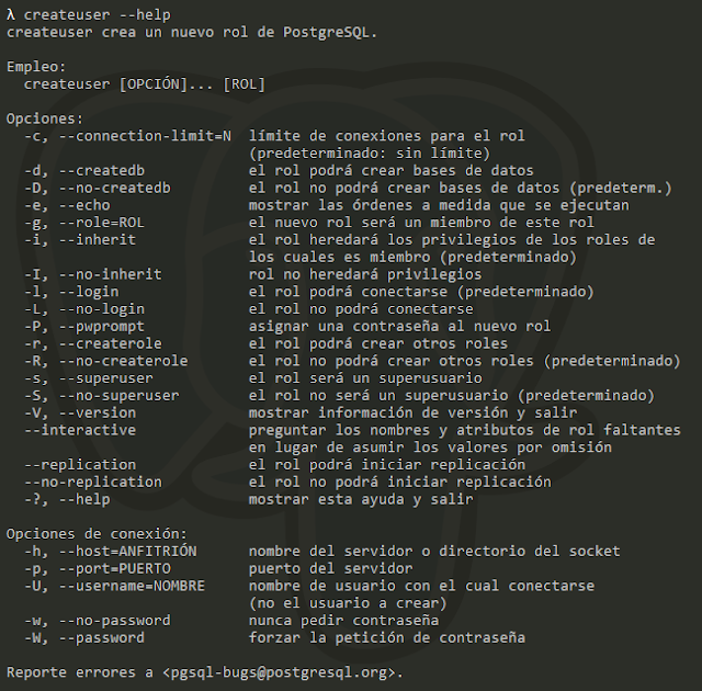 Manejo de usuarios en PostgreSQL ~ DEBS Consultores