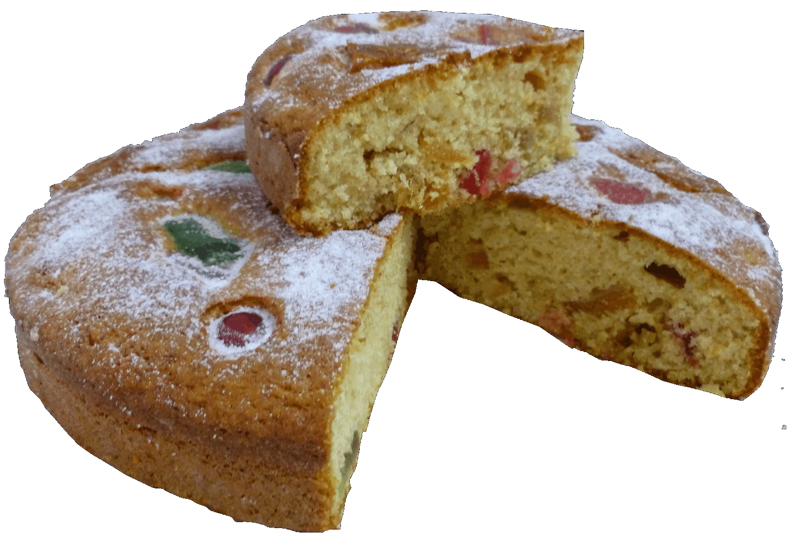 Mi pastelería: Bizcocho con frutas confitadas