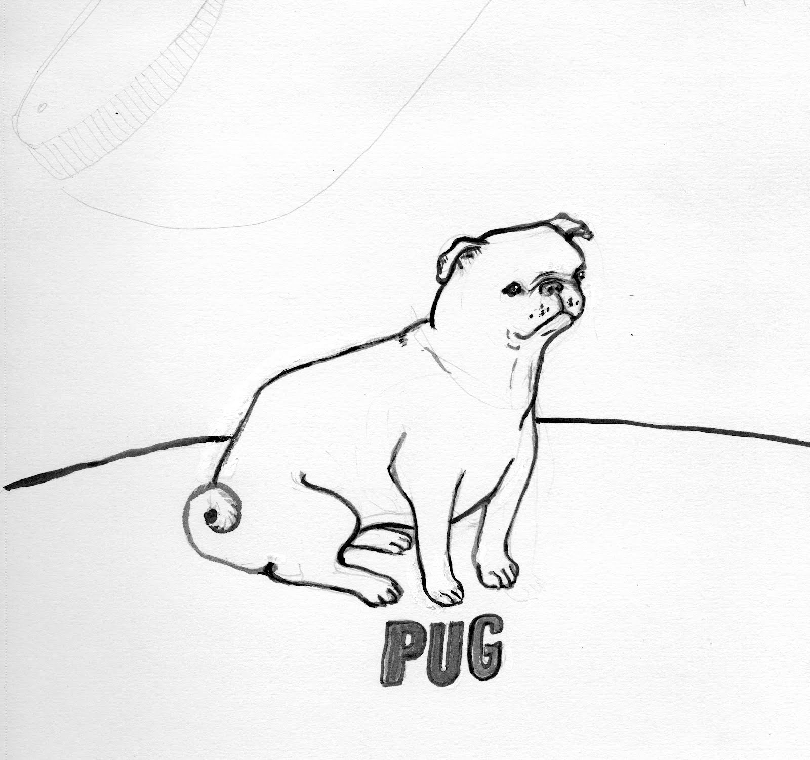 feigned indifference: Drawing challenge day two