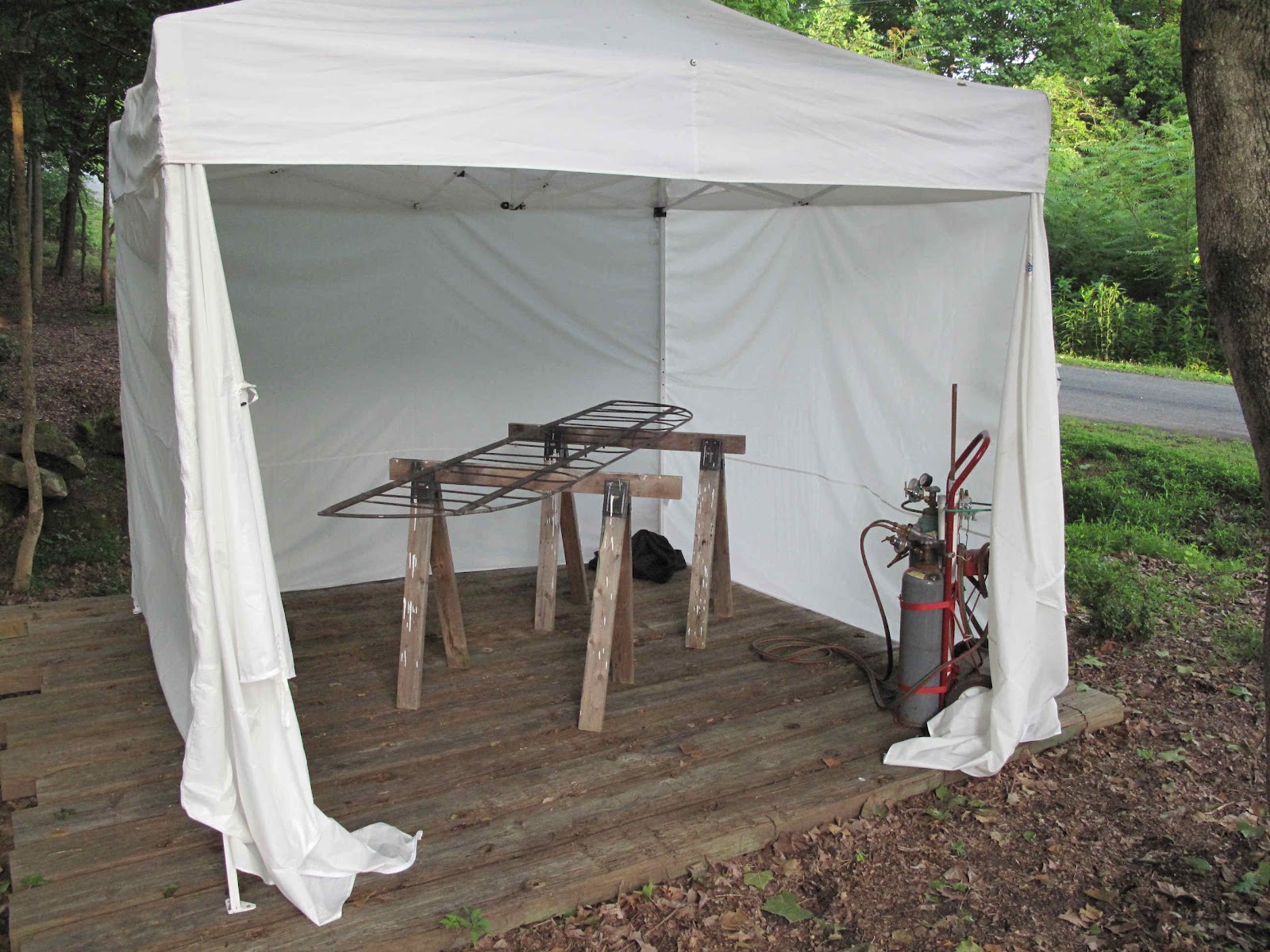 WACO NINE Rebirth: Welding Horizontal Tail