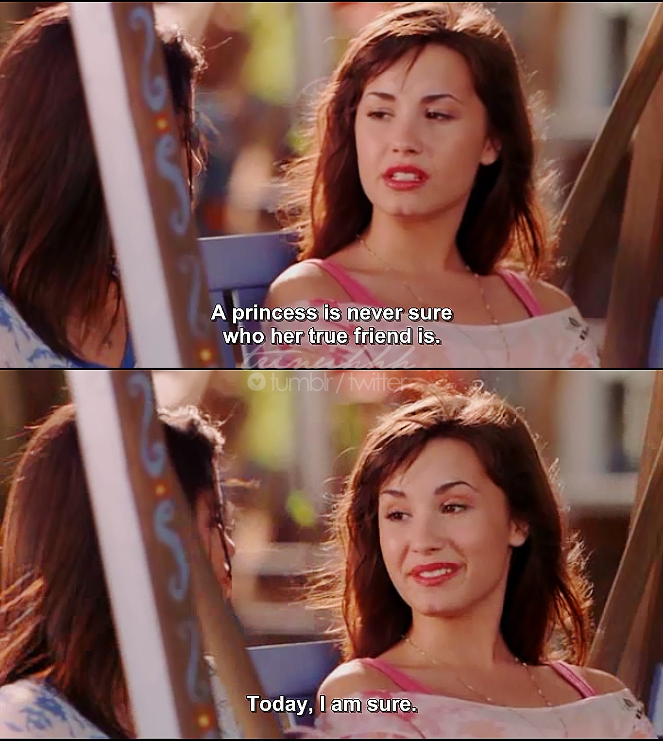 Demi Lovato Princess Protection Program Hair