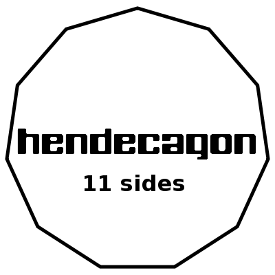 Hendecagon In Real Life