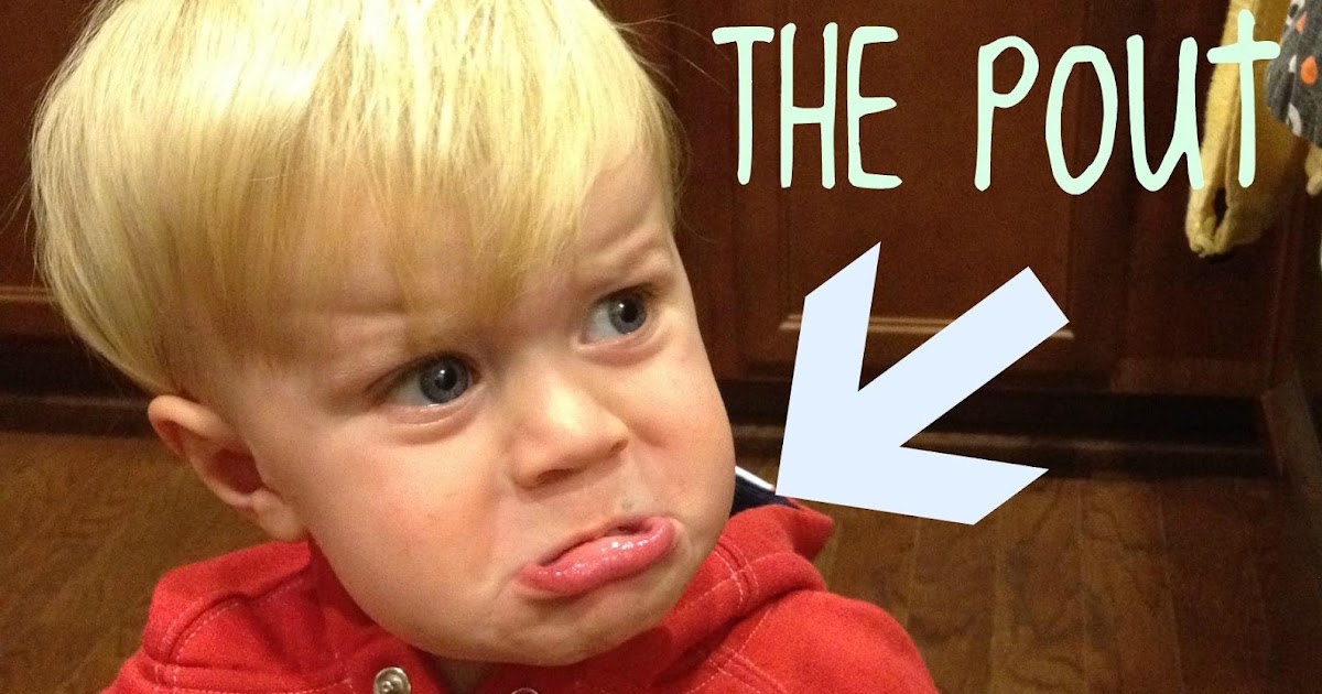 Moments with the Mays: THE pout.