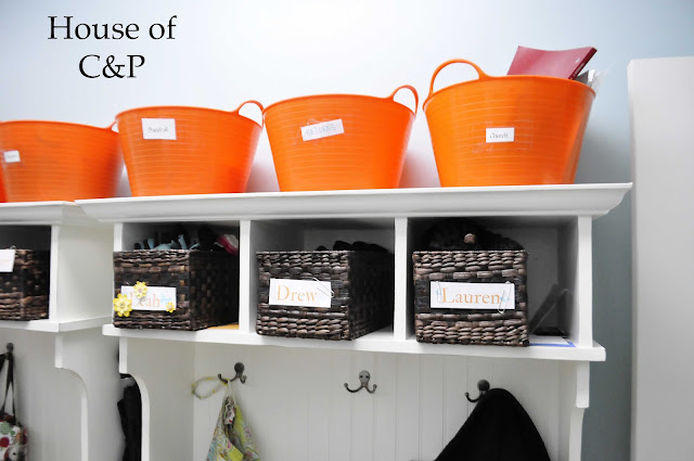 House of Chic and Penoche: DIY Locker Cushions for my DIY Mudroom Lockers