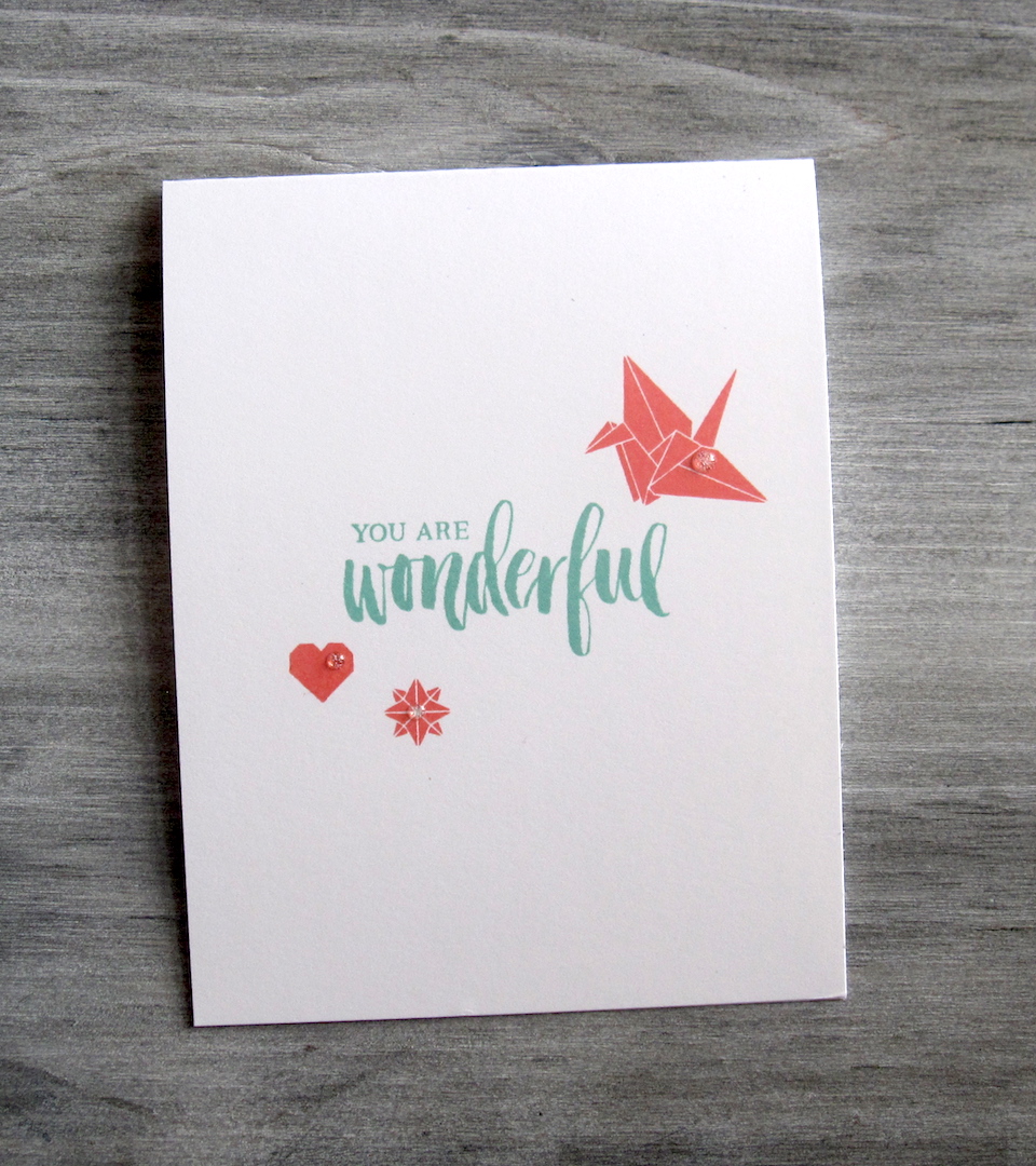 Snapdragon Stamps: Wonderful Origami