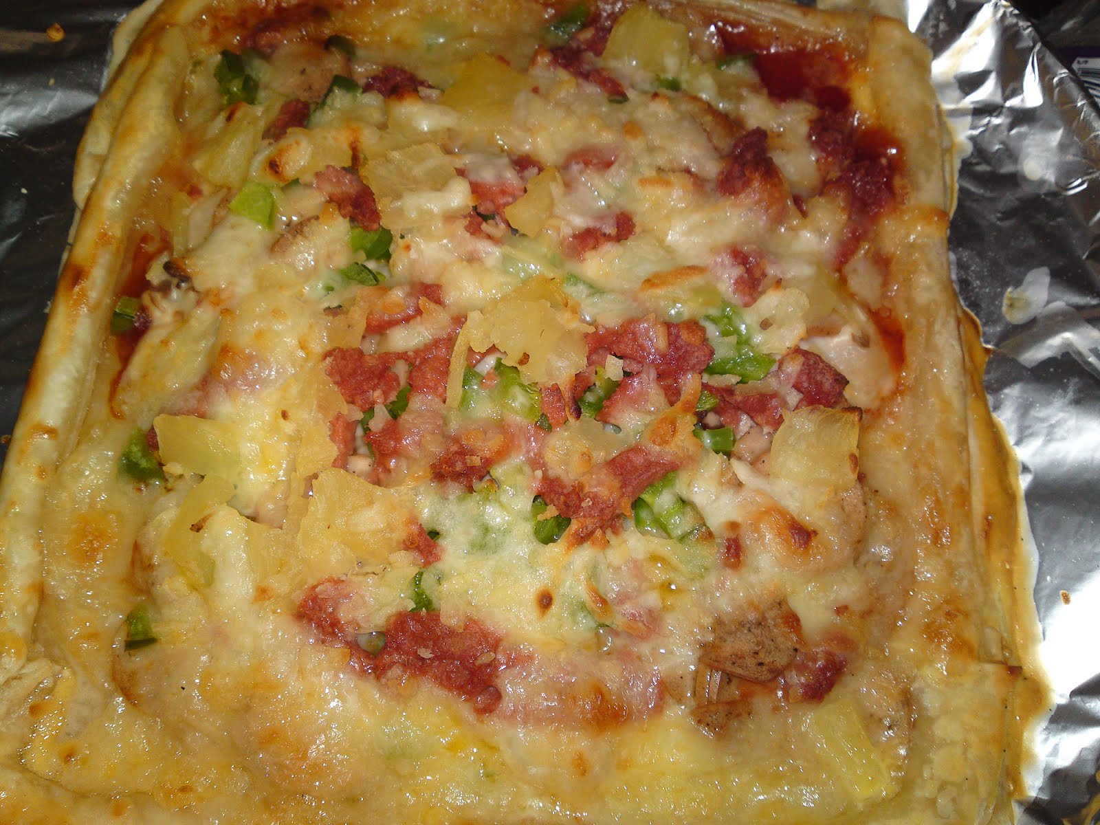 resipi cikgusejarah: Resipi Pizza Guna Felix Pastry jenama Kawan