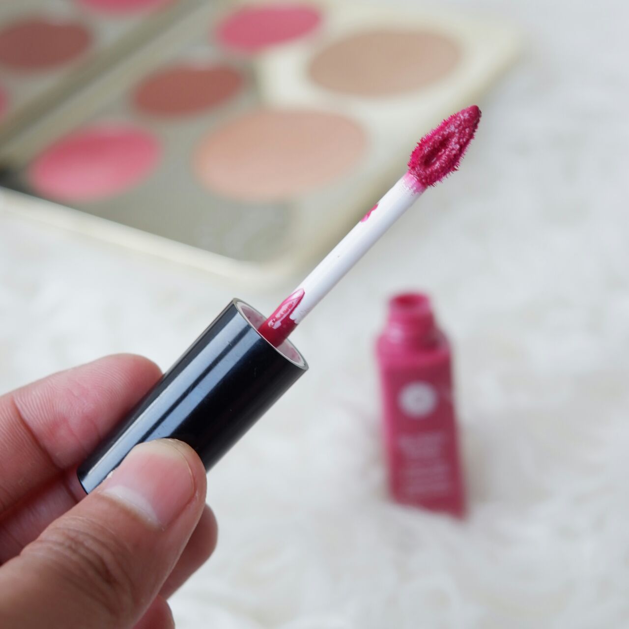 THE BEST LIP TINT EVER - REVIEW ABSOLUTE NEW YORK LIP INK - Kania Dachlan
