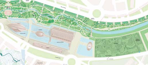 Urban Networks: El río que se convirtió en parque: los Jardines del ...