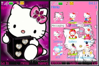 Free Download Themes | Tema Hello Kity Nokia X2