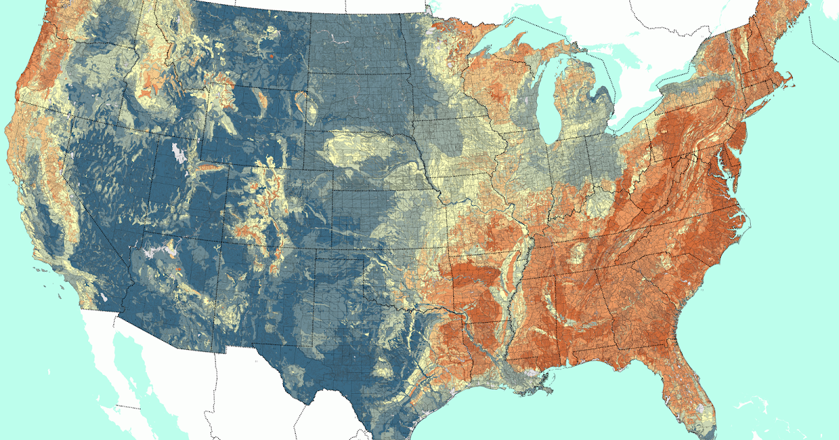 Soil pH Map Of The United States