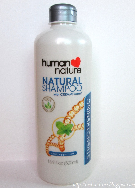 Lucky Citrine: Human Nature Natural Strengthening Shampoo & Conditioner ...