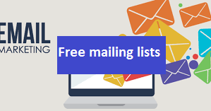Free mailing lists How to get free mailing lists