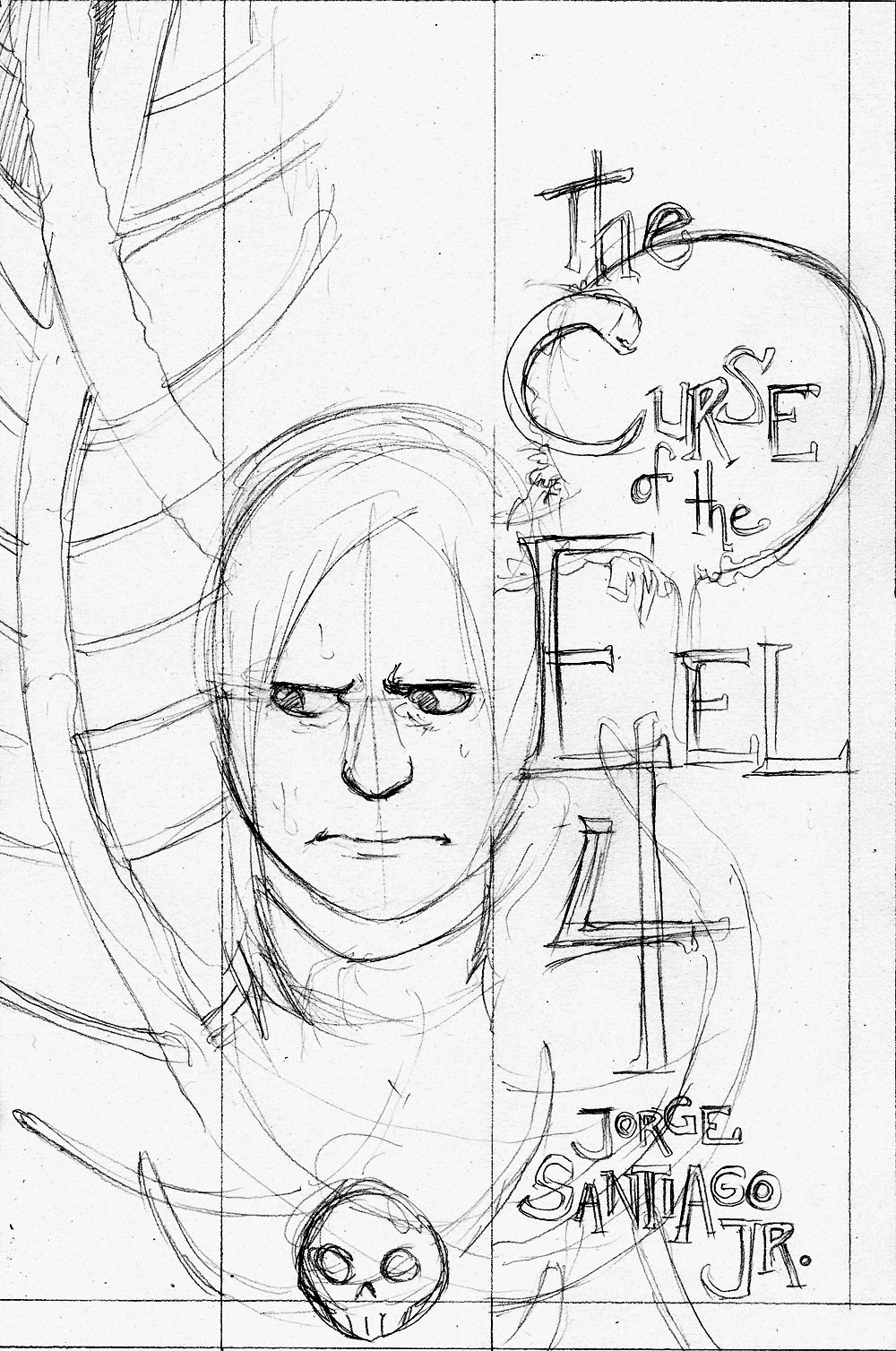 The Comic Art of Jorge Santiago Jr.: Curse of the Eel Ch4 Cover process